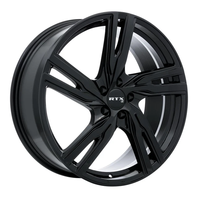 20 INCH BLACK Alloy Wheel Rim for Jaguar S-Type, RTX 82997 20x8 5x108 ...