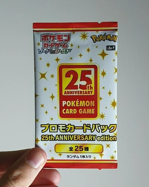 POKEMON PROMO PACK 25th Anniversary Japanese Celebrations Sealed EUR 15 ...