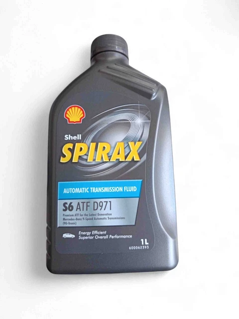 SHELL SPIRAX MERCEDES Automatikgetriebeöl S6 Atf D971 Mb 236.15 1 Liter ...