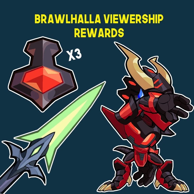 BRAWLHALLA CREW BATTLE Invitational Pack (V2 Colors, Shrouded Blade ...