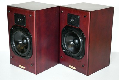 DENON SC-E313 HI-FI Stereo Bookshelf Speakers Made In England £59.99 ...