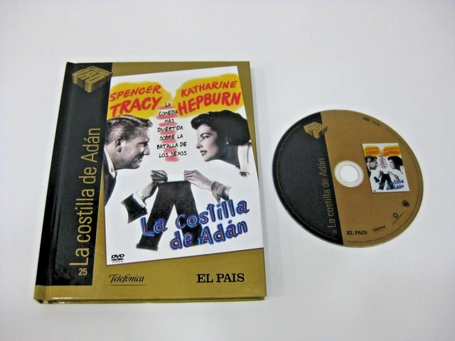 LA COSTINA DE Adan DVD+Libro Spencer Tracy Katharine Hepburn Judy ...