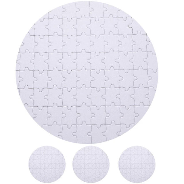 4 PCS SUBLIMATION DIY Puzzle Transfer Puzzles Kids A4 Jigsaw Child ...