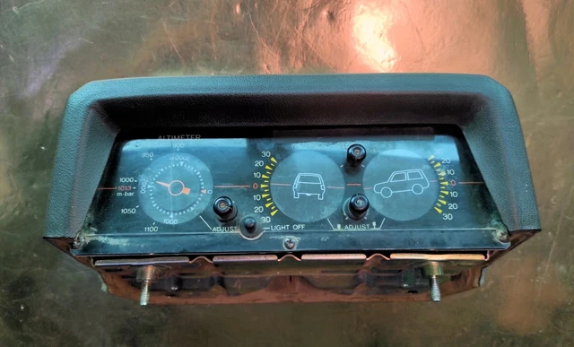 TOYOTA LAND CRUISER 70 Series 4Runner Altimeter Inclinometer JDM OEM ...