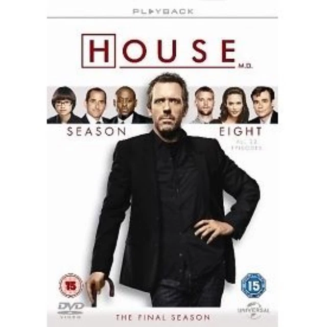 HOUSE MD COMPLETE Season 8 Eighth Final TV Series 6-Disc BoxSet Sealed ...