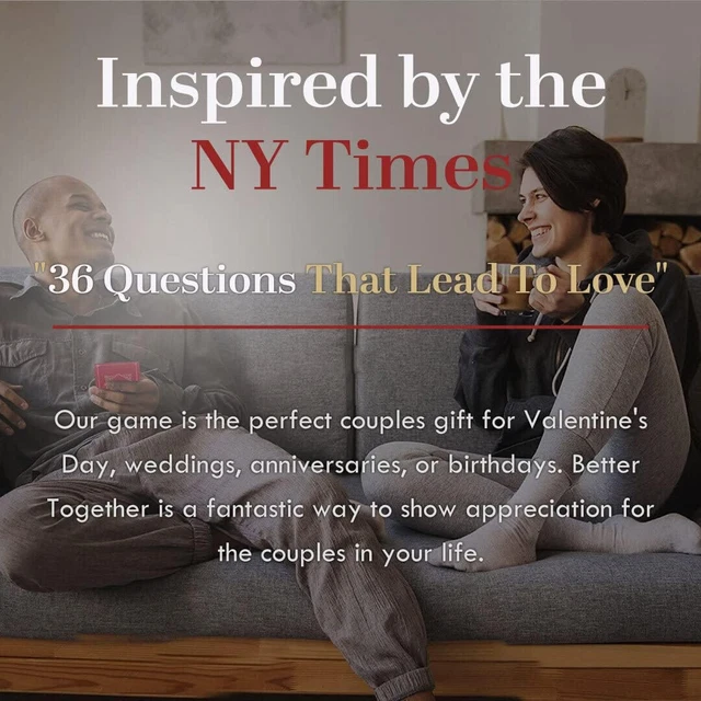 GAMES FOR COUPLES Question Cards – Conversation Starters for Couples ...