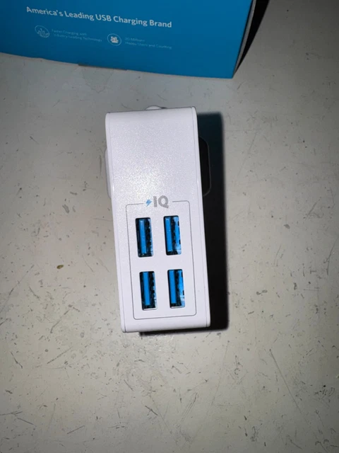 ANKER 27W POWERPORT 4 Lite USB Charger £18.99 - PicClick UK