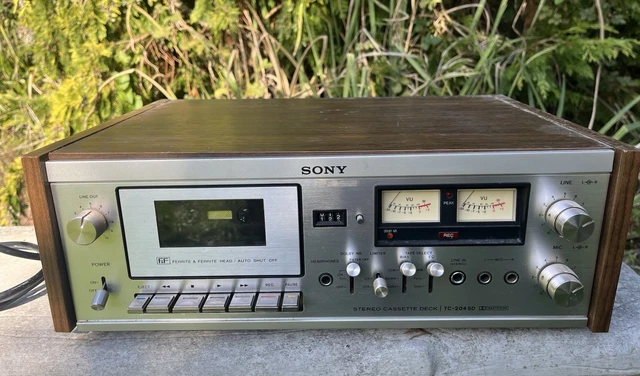 SONY TC-204 SD Cassette Deck Vintage £39.68 - PicClick UK