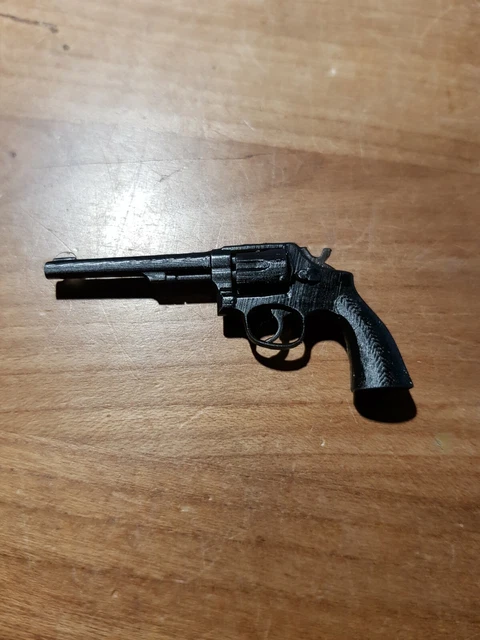 SMITH & WESSON Model 10 - 1/6 - Revolver - Maquette militaire - 3D ...