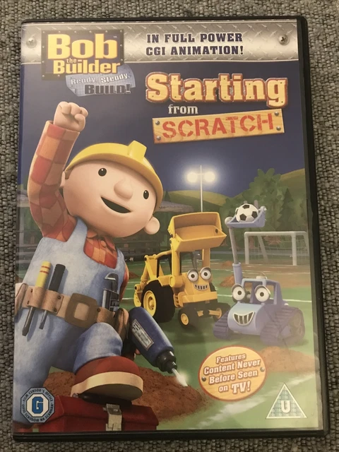 BOB THE BUILDER: Starting From Scratch DVD *5 BUILDING ADVENTURES* Reg ...