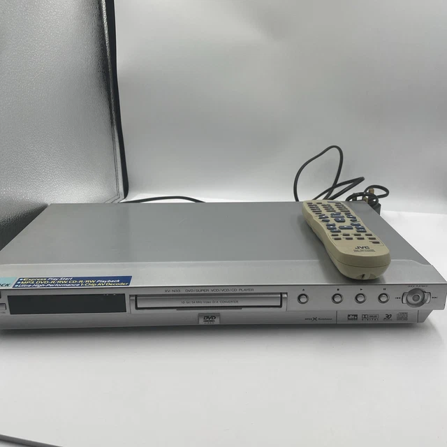 JVC XV-N33SL SUPER VCD DVD CD player £19.99 - PicClick UK