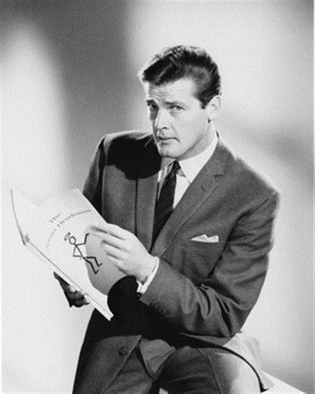 ROGER MOORE COMME Simon Templier Alias The Saint F 8X10 Photo Stellar ...