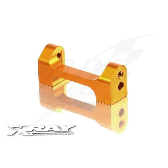 [FR] XRAY T3 Alu Lower Front Suspension 1-Piece Holder - Orange - V2 ...
