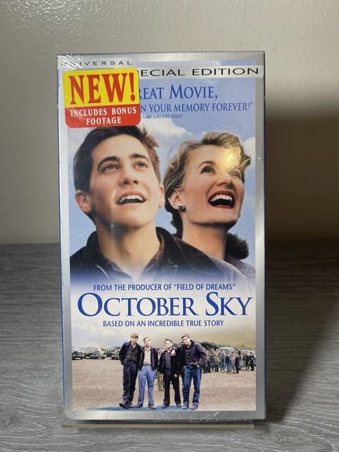 OCTOBER SKY (VHS, 2000)(Drama) Laura Dern, Jake Gyllenhaal, NEW and ...