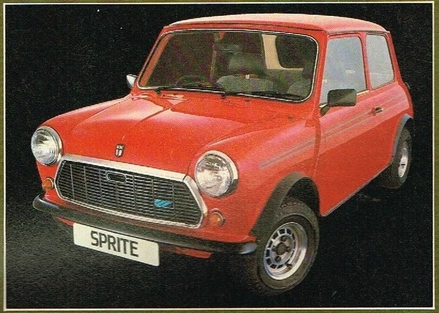 AUSTIN ROVER MINI Sprite Engine Bay Sticker Pack - Everything you need ...