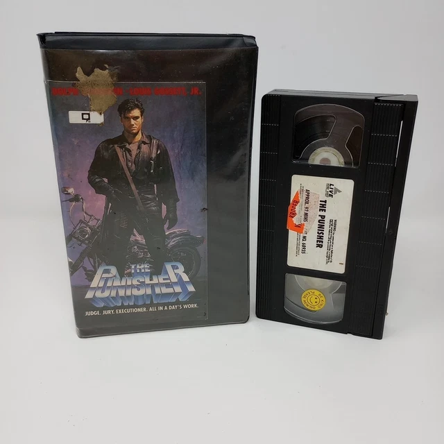 THE PUNISHER DOLPH Lundgren 1989 Vintage Ex Rental VHS Tested £6.06 ...