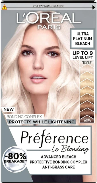 L'OREAL PARIS PREFERENCE Hair Dye,Luminous Permanent Hair Color,Extreme ...