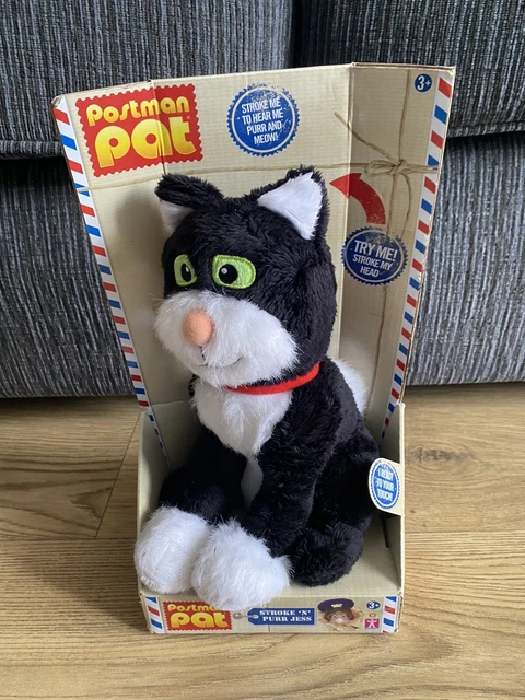 POSTMAN PAT STROKE ‘N’ Purr Jess Talking Plush Soft Toy New In Box £39.97 - PicClick UK