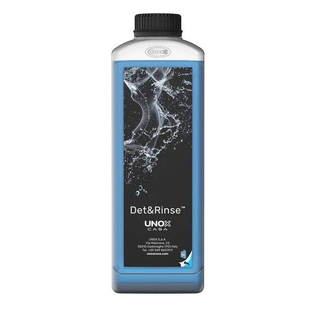 UNOX DET&RINSE CASA, Detergente brillantante concentrato. Per forni ...