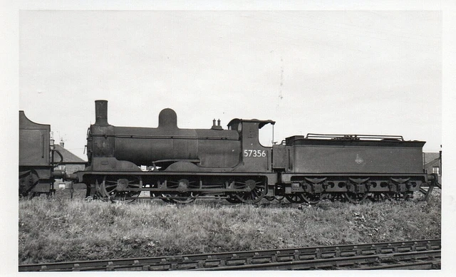 EX CALEY CLASS 2F 0-6-0 LMS No 57356 at ARDROSSAN SHED YARD 26/8/61 R ...