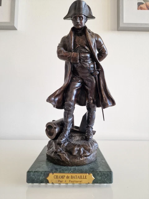 STATUE NAPOLÉON EN régule signée Xavier Raphanel EUR 220,00 - PicClick FR