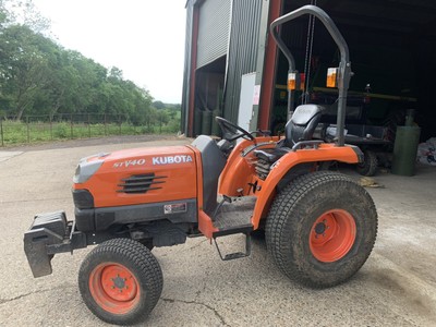 KUBOTA COMPACT TRACTOR stv40 new wheels tyres bi speed turn £8,450.00 ...
