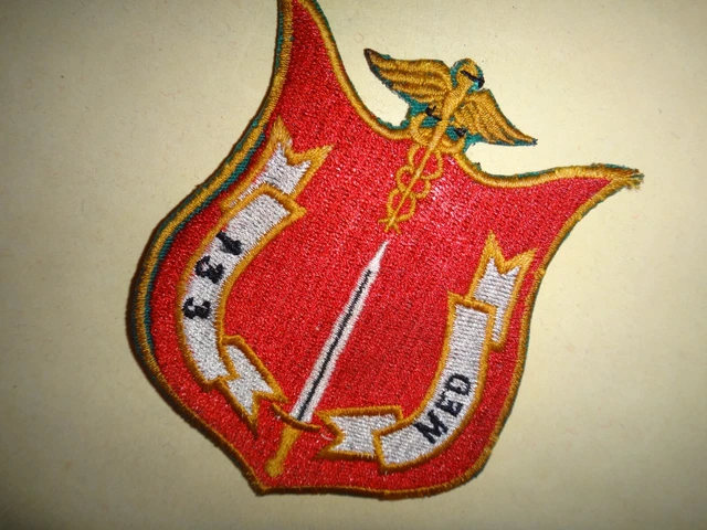 VIETNAM WAR PATCH US 133rd Medical Detachment £8.88 - PicClick UK
