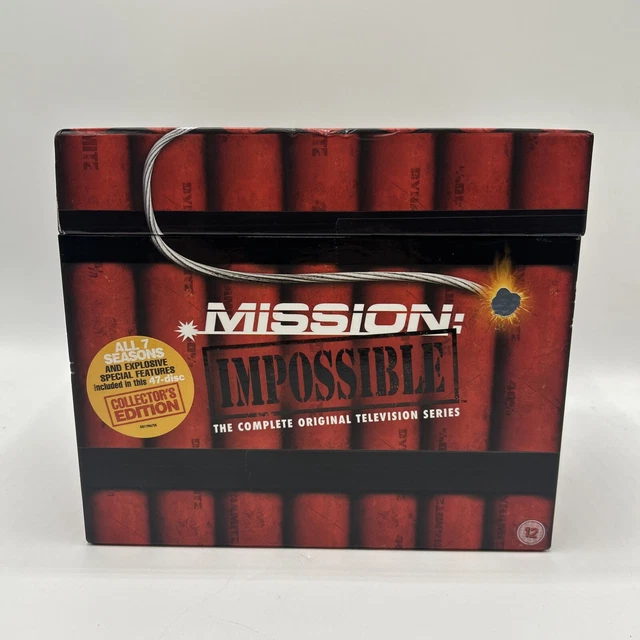 MISSION IMPOSSIBLE THE Complete Original Television Series 1-7 DVD Box ...