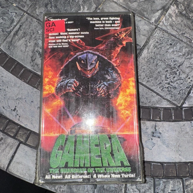 HORROR SCI-FI VHS Gamera Guardian of the Universe 1995 Monster Movie Kaiju £5.94 - PicClick UK
