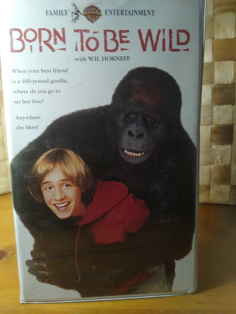 BORN TO BE Wild Warner Brothers (VHS, 1995, Clam Shell) $5.10 - PicClick CA