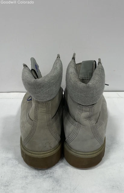 TIMBERLAND MENS GRAY Lace-Up Round Toe Ankle Combat Boots Size 10M £7. ...