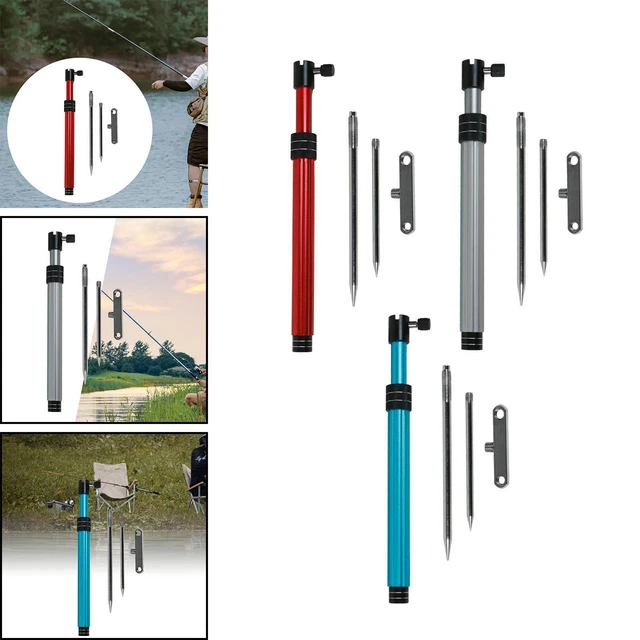 SUPPORT POUR CANNE à pêche, Insert de sol, Support de Support au sol ...