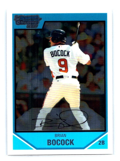 2007 BOWMAN DRAFT Picks & Prospects #BDPP91 Brian Bocock Chrome ...