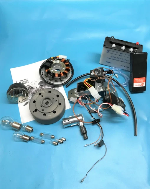 VAPE ZÜNDUNG UMRÜSTSATZ 12V Magnete vergossen für Simson Schwalbe KR51/1, KR51/2 £221.12 ...