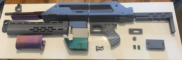 ALIENS M41A PULSE Rifle Prop Kit Full Scale 1:1 Replica Cosplay 3D ...