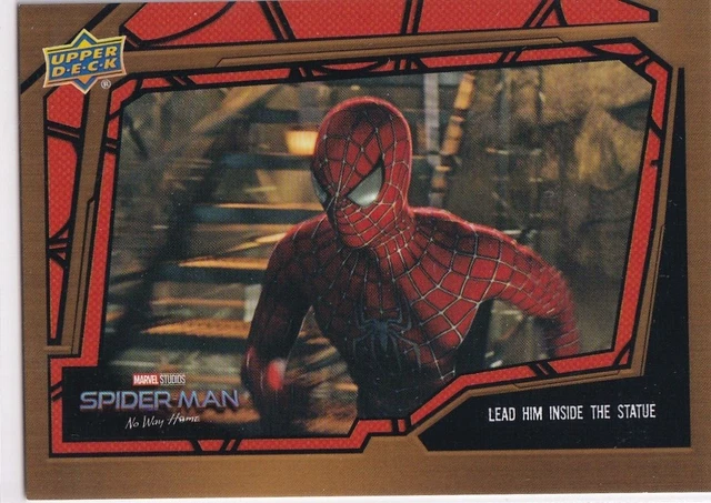 UPPER DECK 2023 Marvel Studios Spider Man No Way Home No. 32 Lead him ...