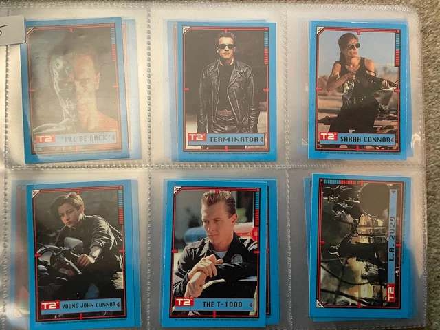 TERMINATOR 2 T2 Movie TOPPS Trade Cards Stickers 1991 EUR 17,57 ...