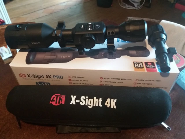 LUNETTE DE TIR X-sight 4K Pro 5-20X ATN CORP EUR 750,00 - PicClick FR