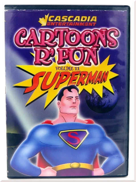 CARTOONS R' FUN Volume #11 Vintage Superman DVD 2001 Cascadia Canada ...