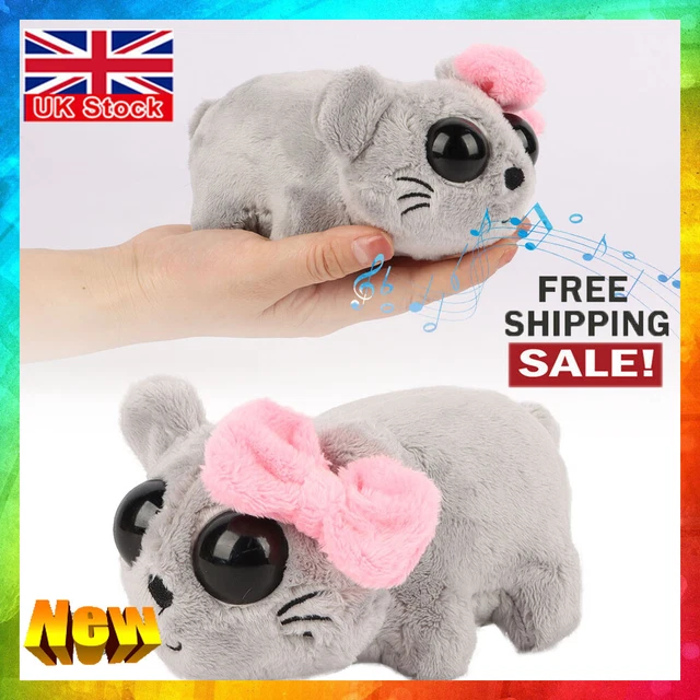 SAD HAMSTER MEME Plush Toy with Built in Violin Sound Stuffed Animal ...