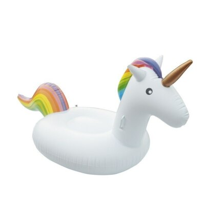 UNICORN INFLATABLE FLOATS Giant Swim Pool Ring Water Rafts Summer Swim ...