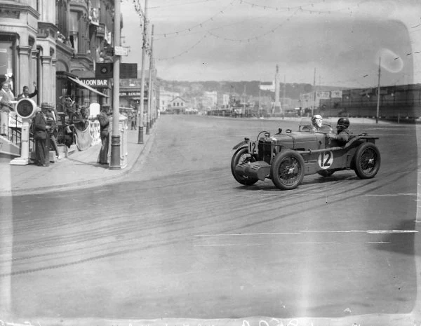 JOHN LUDOVIC FORD Maurice Baumer, MG Midget 1933 Motor Racing Old Photo ...