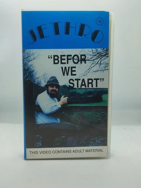 JETHRO &BEFOR WE Start" On VHS Video Cassette Tape £9.99 - PicClick UK