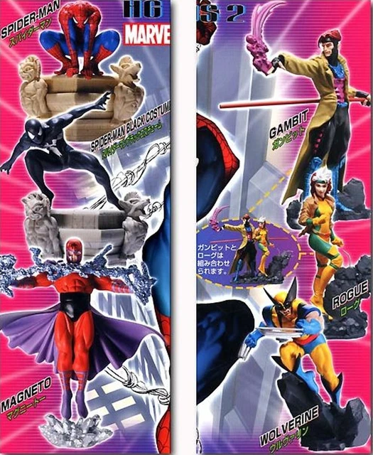 RARE SET 6 Figurine Marvel Super Heroes Part 2 BANDAI gashapon Japan ...