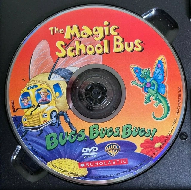 MAGIC SCHOOL BUS - Bugs, Bugs, Bugs (DVD, 2004) **DISC SEULEMENT** EUR ...