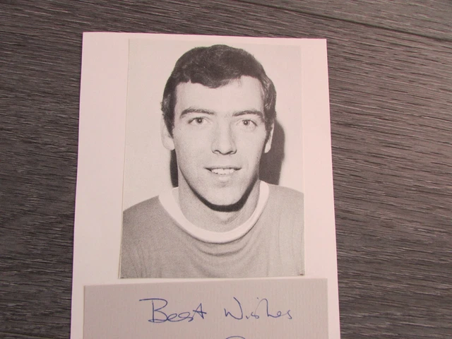 DAVID SADLER MANCHESTER United Footballer Original Hand Signed Card ...