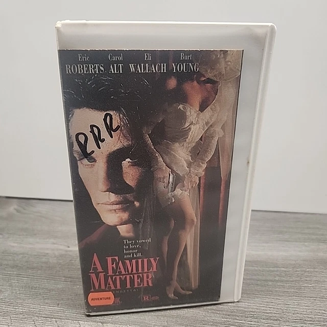 A FAMILY MATTER Vidmark Rated-R 100 Minutes Vhs Tape Movie £2.65 ...