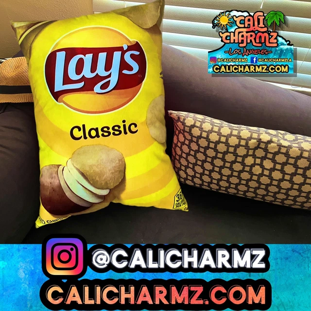 JUMBO RICE KRISPIES CEREAL CANDY CHIPS CHEETOS LAYS Decorative Pillow ...