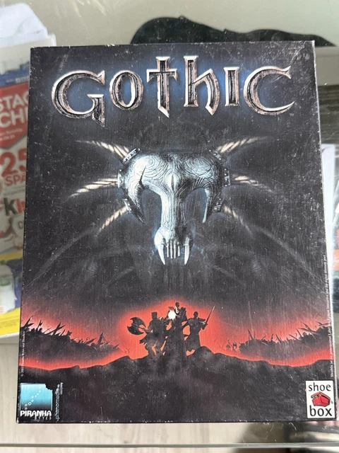 PC SPIEL GOTHIC 1 in Big Box OVP Erstauflage mit Handbuch Boxed Game ...
