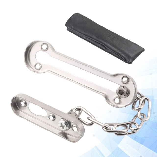CHAIN DEADBOLT SAFETY Door Locks Inside Inside Door Chain Lock £11.45 ...